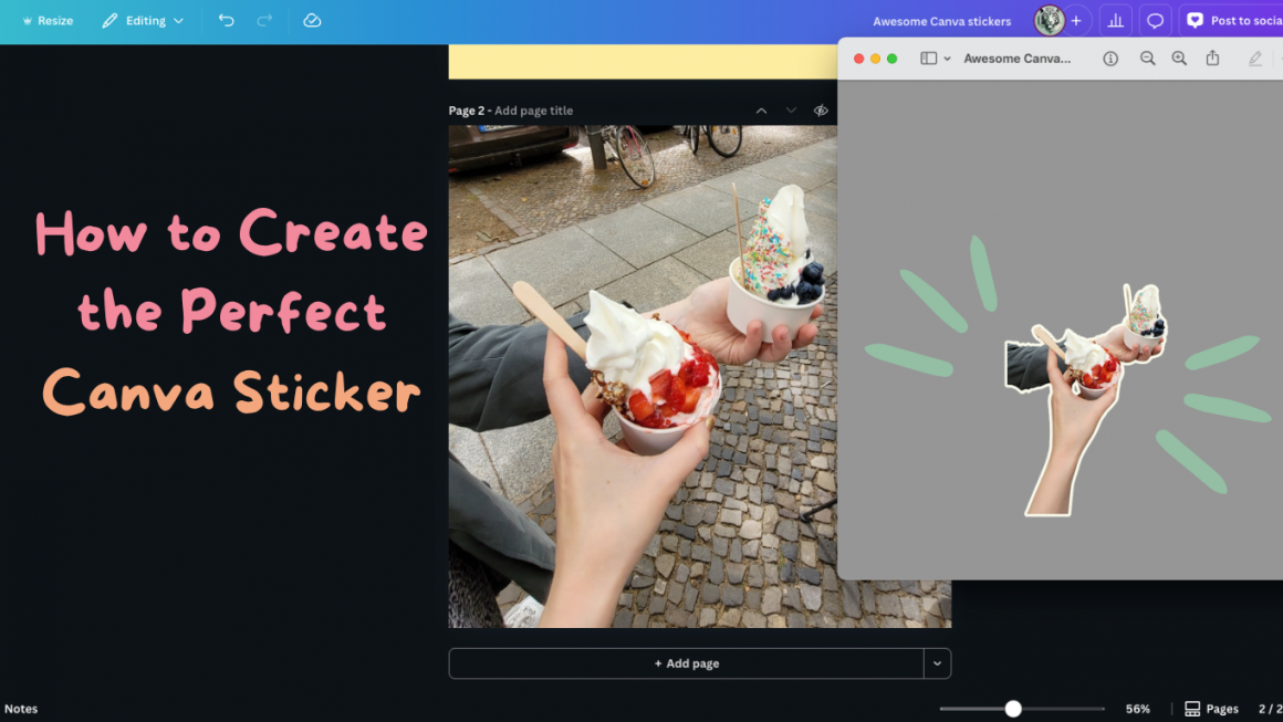How to Create the Perfect Canva Sticker (That Actually Looks ...